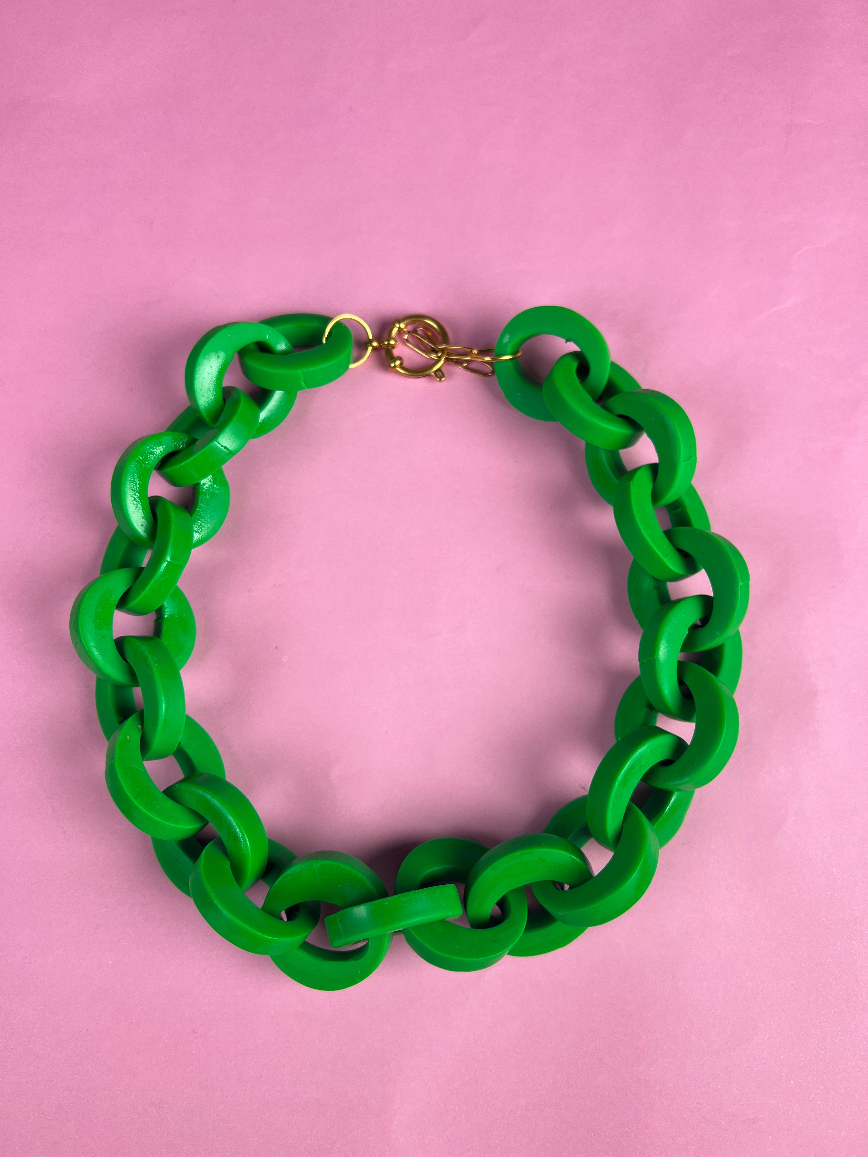 Collar Cadenas Verde - VIRGINIA DEMARIA – Market People