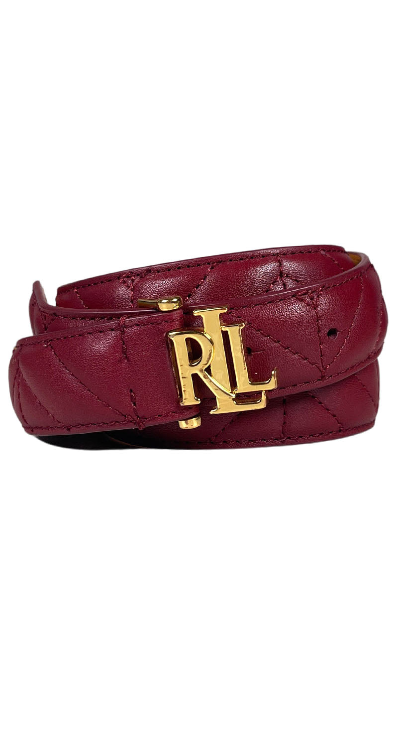 Cinturón Burdeo Cuero - POLO RALPH LAUREN – Market People