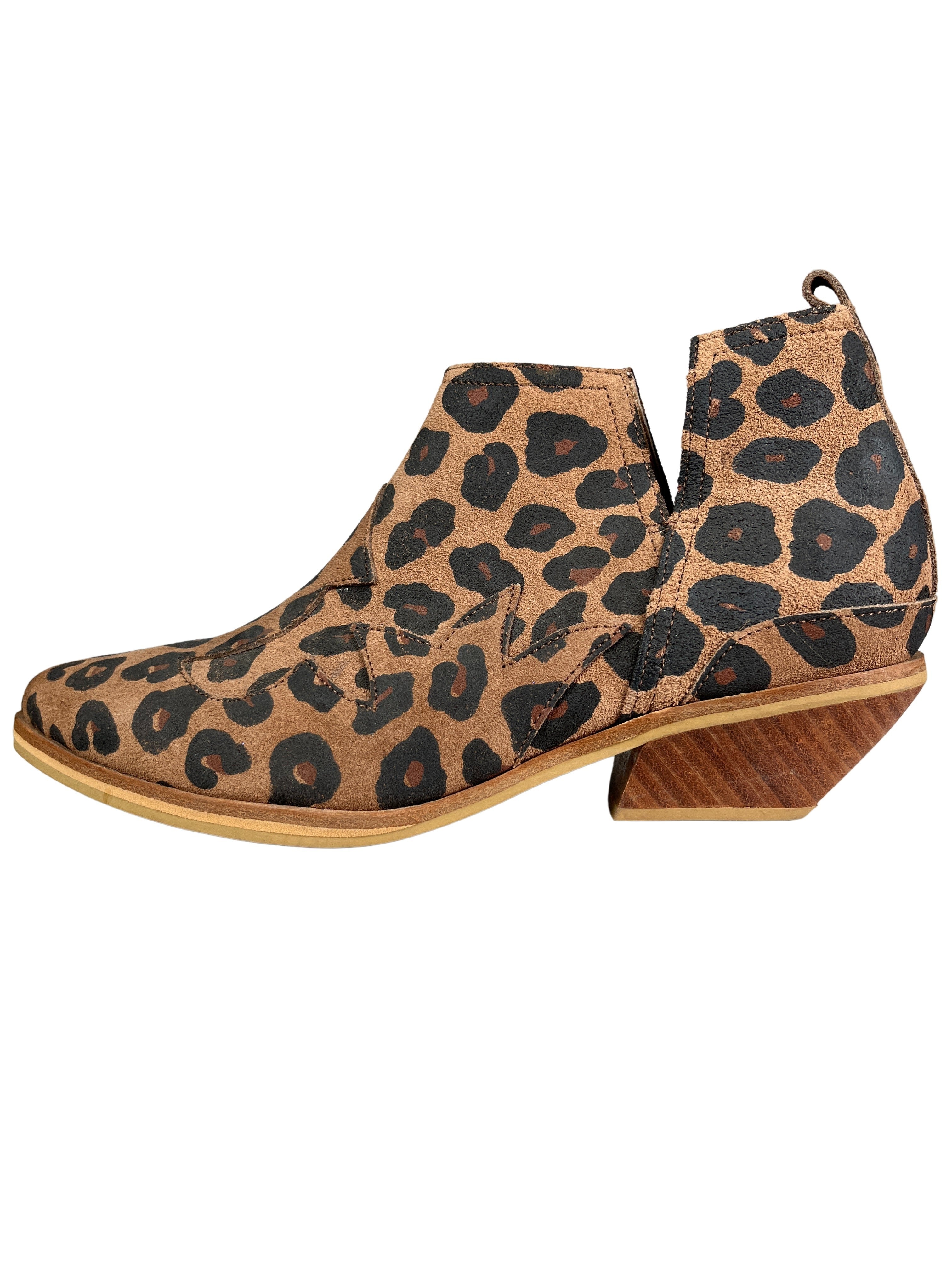 Botines Cuero Animal Print - LA TIENDA DE BUENOS AIRES – Market People