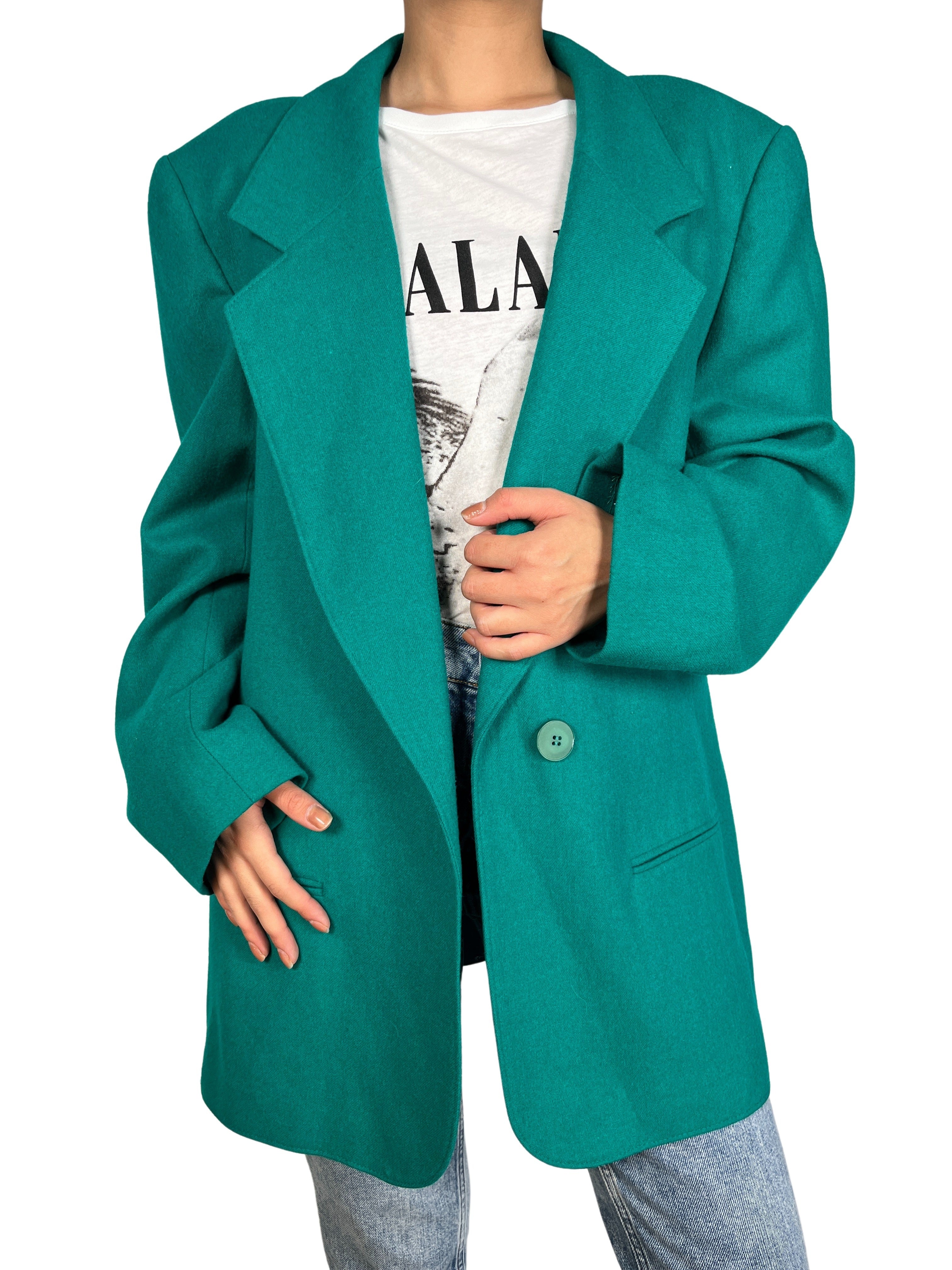 Abrigo Lana Esmeralda Vintage - MISS PENDLETON* – Market People