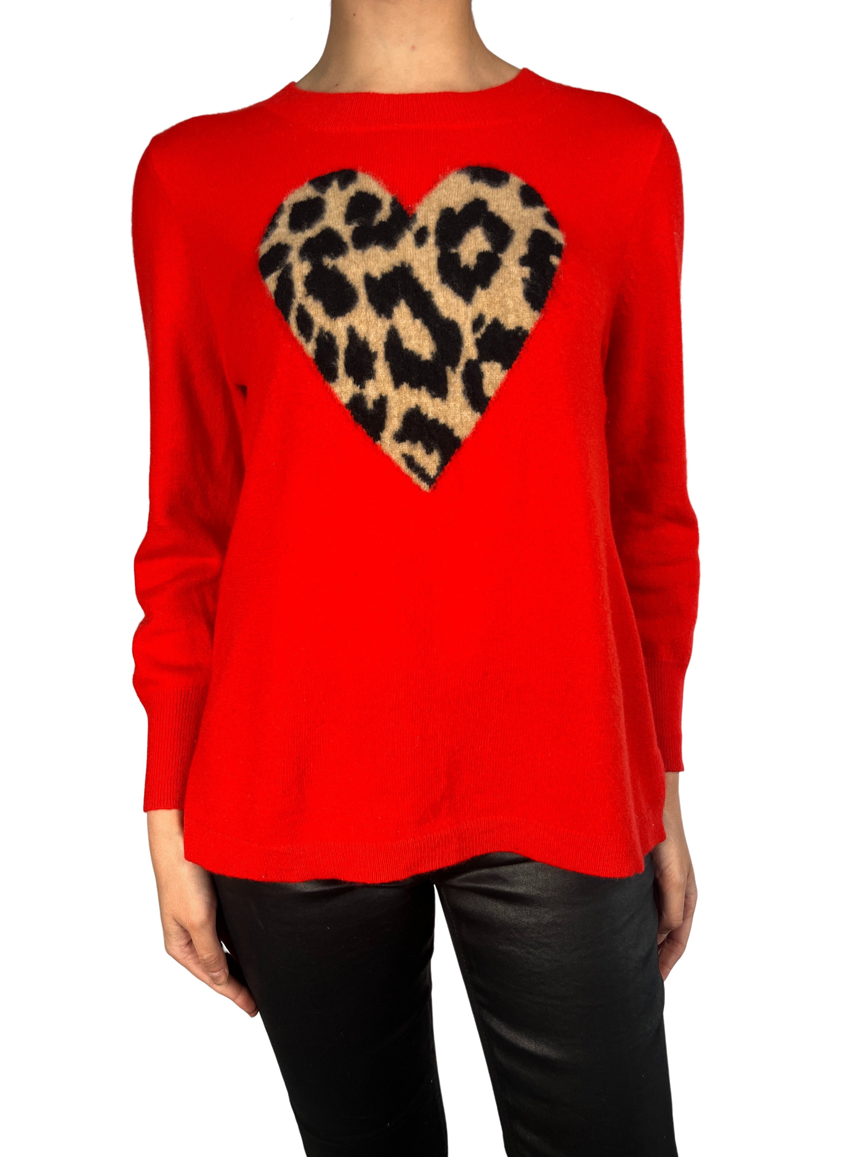 Sweater Corazón Animal Print - JCREW – Market People