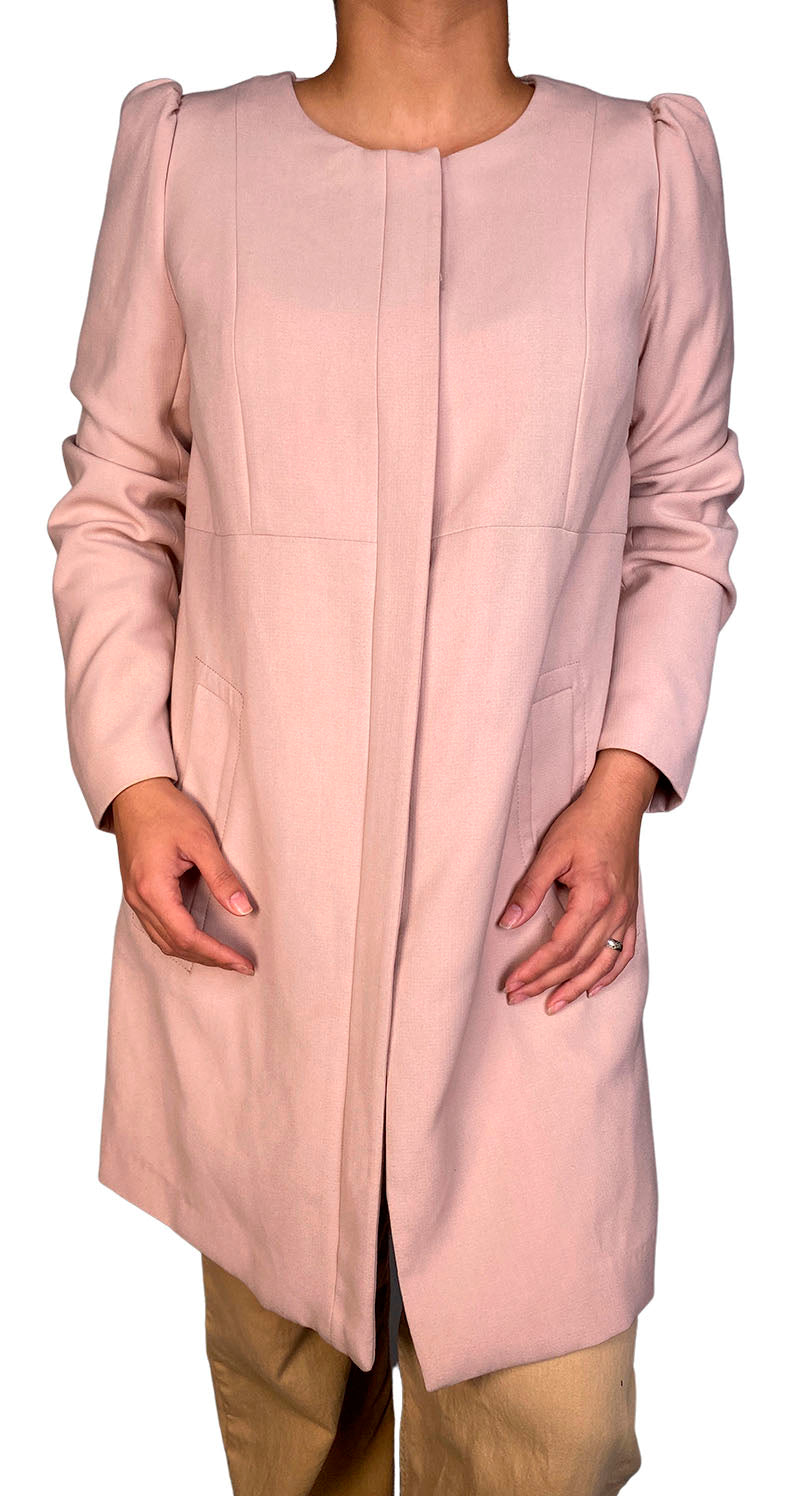 Abrigo Rosa Palo PLUS SIZE - H&M – Market People