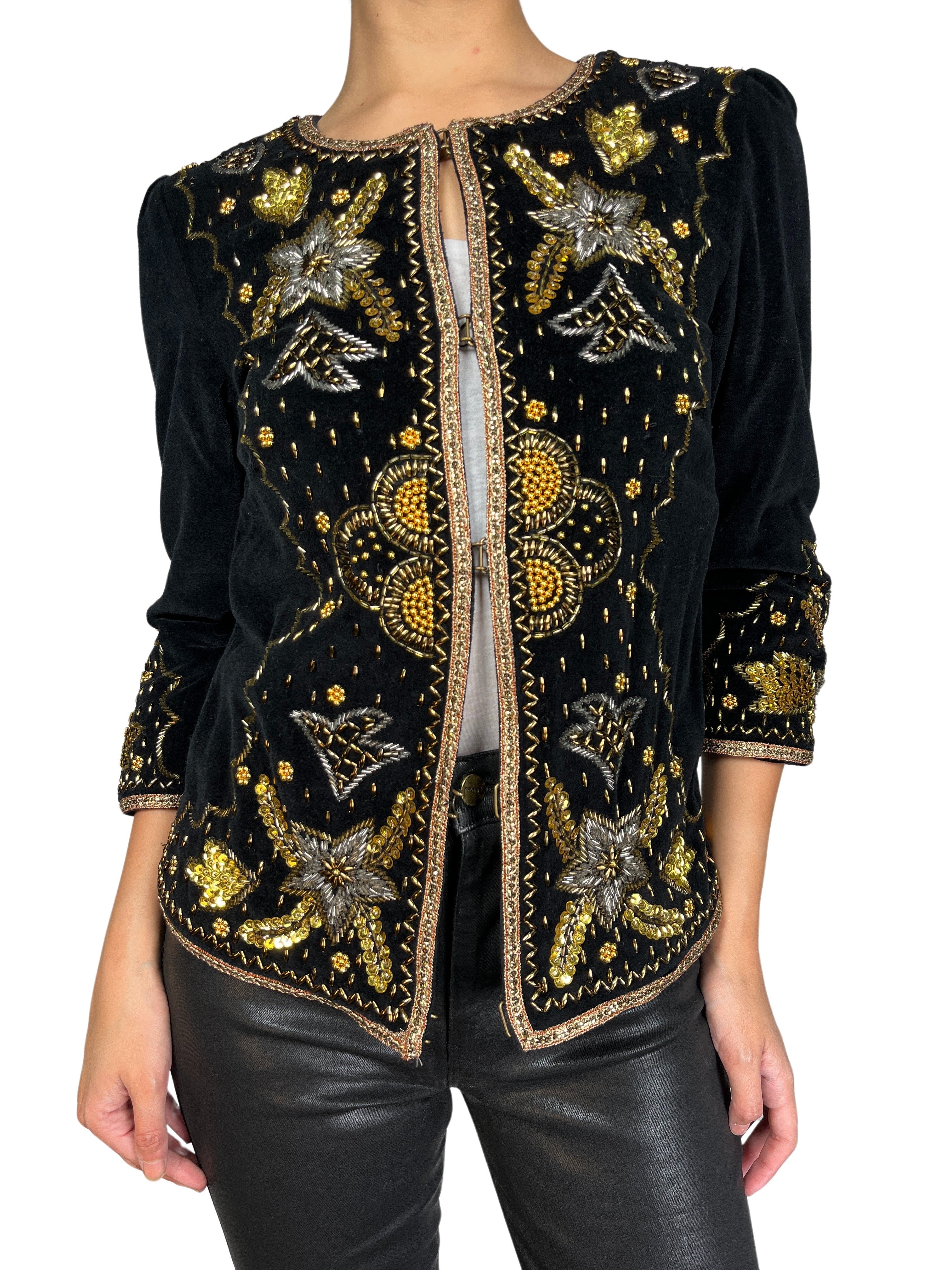 Chaqueta Elena Flower - RAPSODIA – Market People