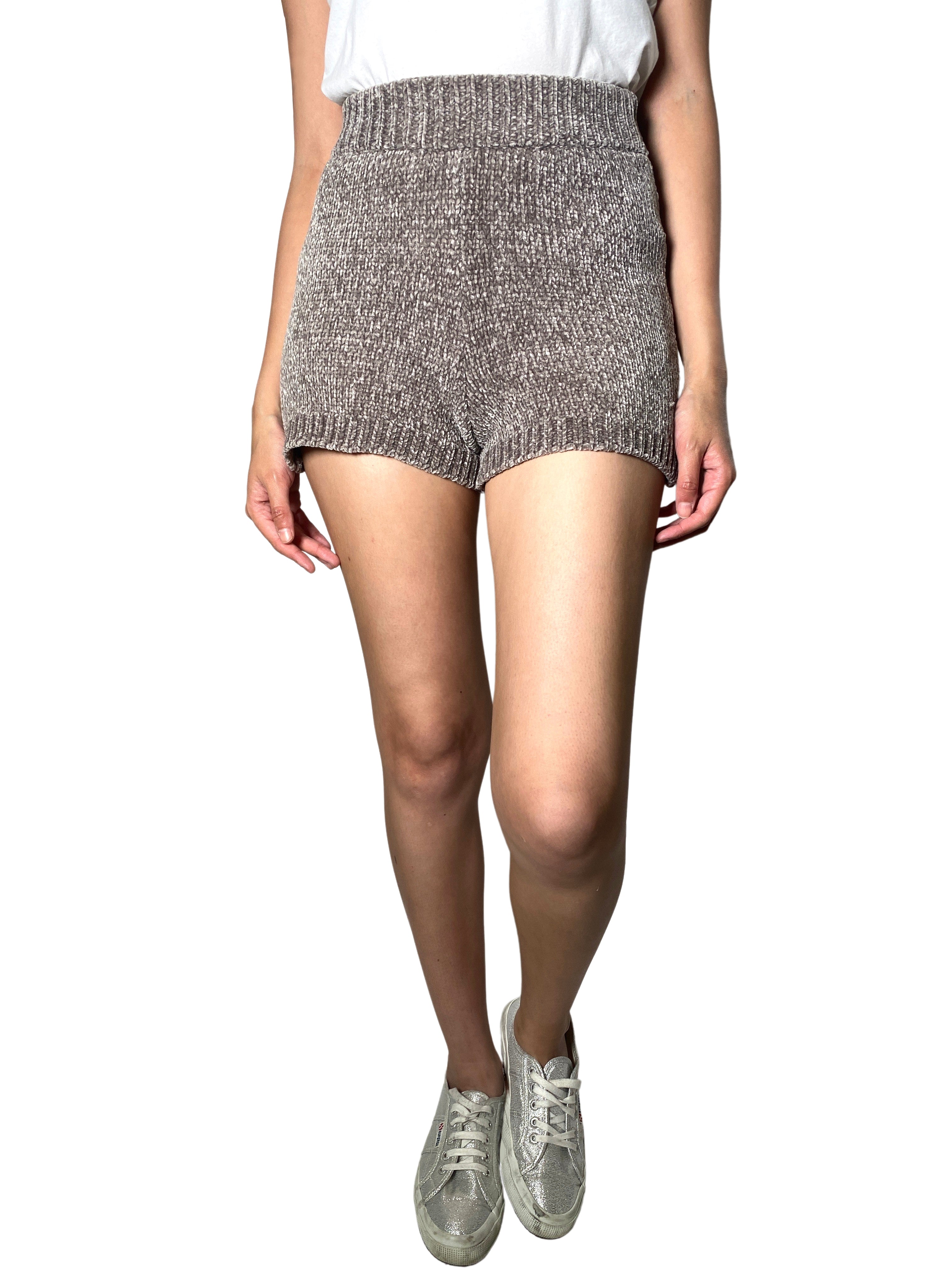 Short Gris Velvet - MAJORELLE – Market People