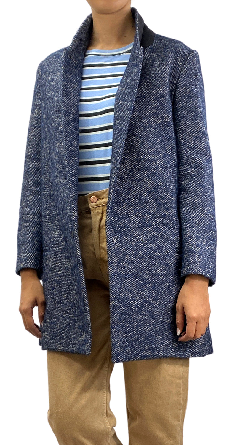 Abrigo Lana Azul - BIMBA Y LOLA – Market People