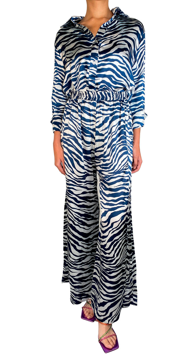 Set Cebra Azul - DANIELA BUSTAMANTE – Market People