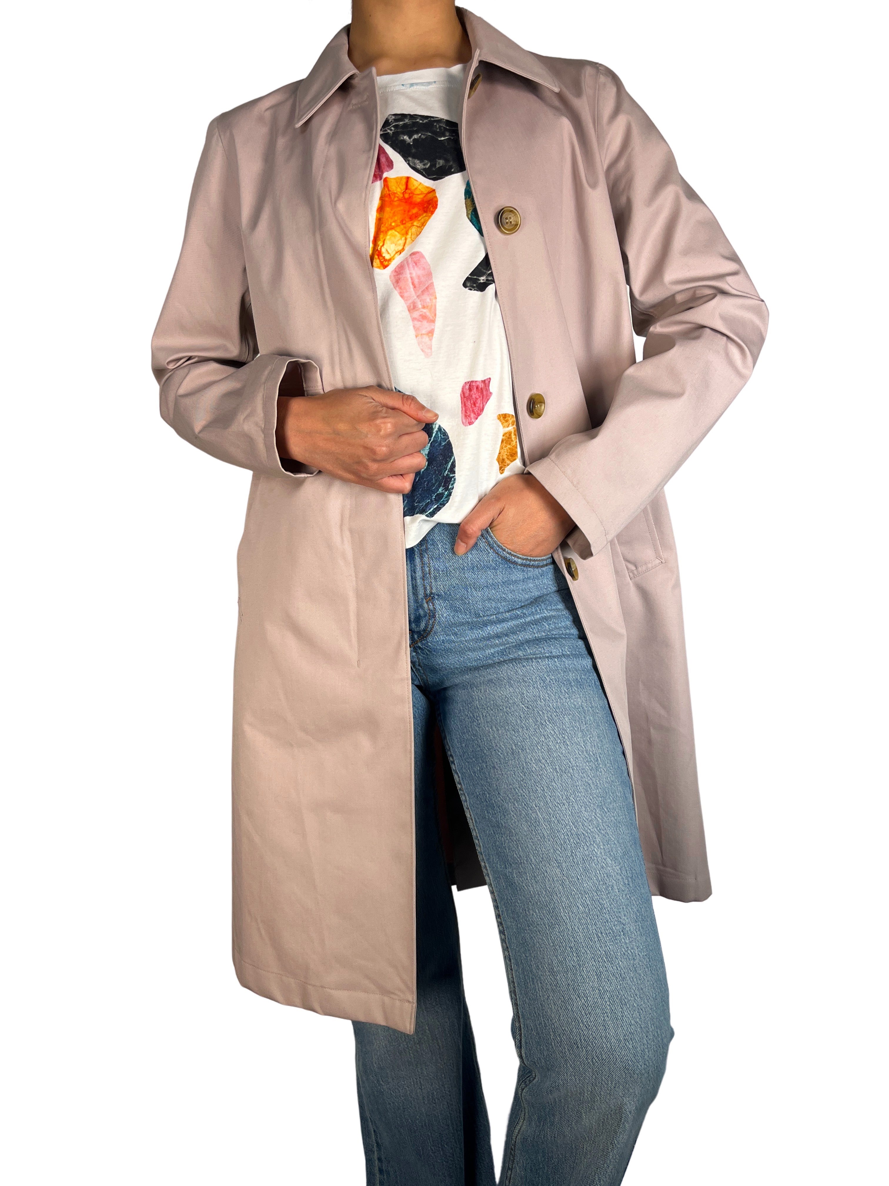 Abrigo Ligero Palo Rosa - UNIQLO – Market People