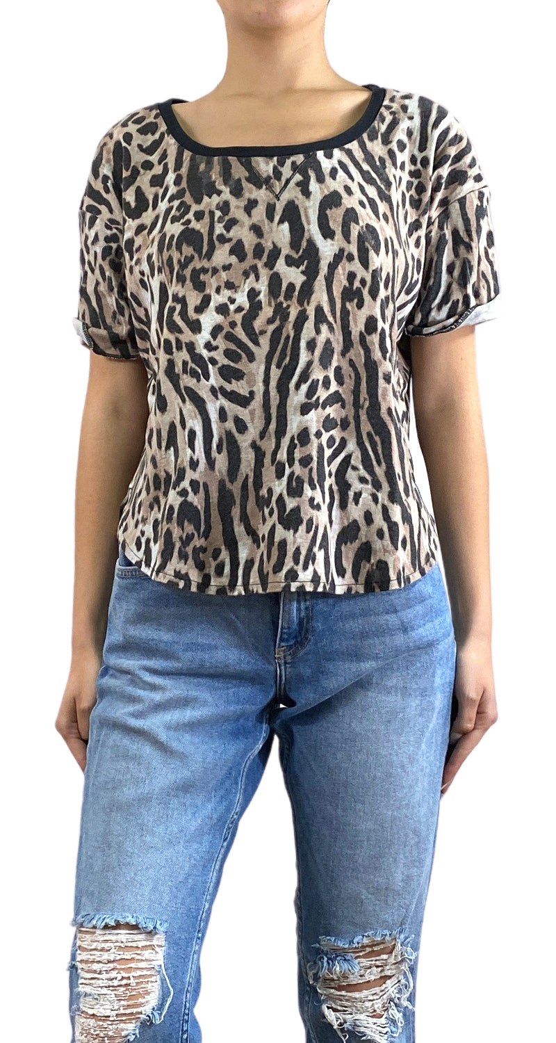 Polera Animal Print Jazmin Chebar – Market People